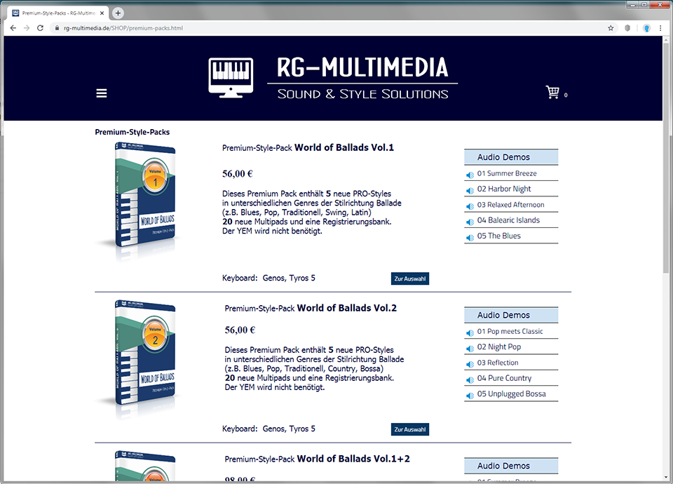 RG-Multimedia - RG-Shop